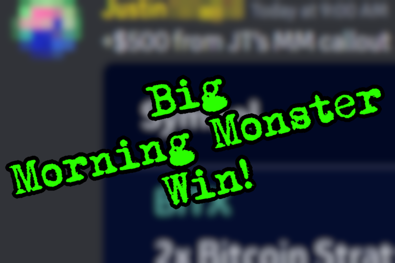 Morning Monster Strikes Again - ProsperityPub